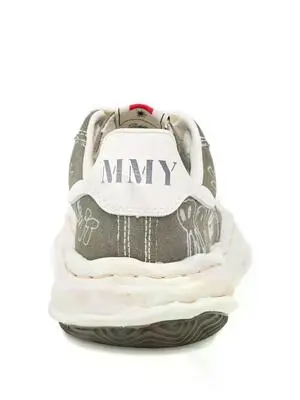 Mihara Yasuhiro Blakey Sneakers - Green