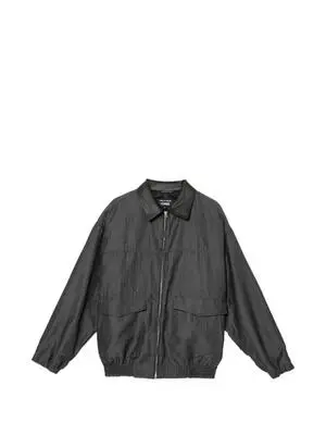 Comme Des Garçons Leather-collar Jacket