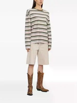 HALFBOY Striped Long Sleeve T-shirt