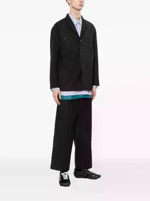 Comme Des Garçons Washed Shirt Jacket - Black