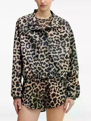 P.E Nation Leopard-print Jacket - Neutrals