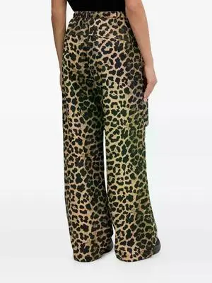 P.E Nation Leopard Print Drawstring Trousers