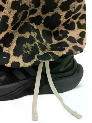 P.E Nation Leopard Print Drawstring Trousers