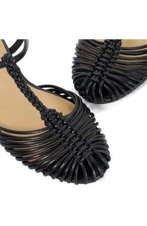 Dune London Harmoni Ankle Strap Sandal - Black