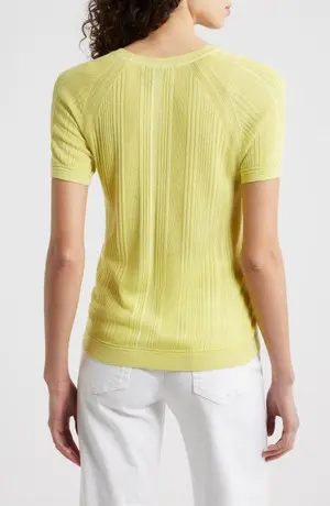 Rag & Bone Teresa Rib T-shirt - Endive