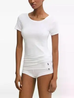 Polo Ralph Lauren Logo-embroidery Pajama - White