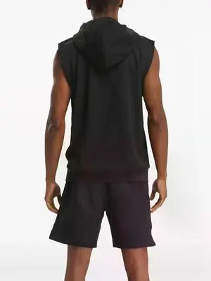 REEBOK Logo-print Sleeveless Hoodie