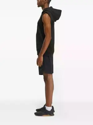 REEBOK Logo-print Sleeveless Hoodie