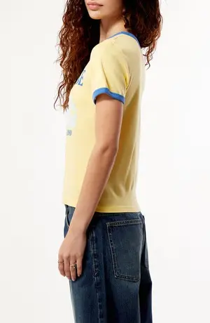 PACSUN Paradise Skimmer Ringer Graphic T-shirt