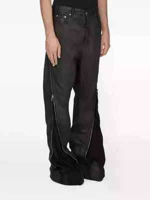 Rick Owens Buttoned Zip-detail Jeans
