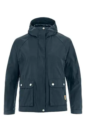 Fjallraven Vardag Vinby Water Resistant Jacket - Navy