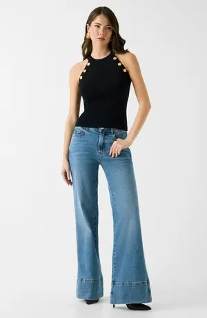 MARCIANO Buttoned Sleeveless Tank Top