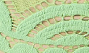 PQ SWIM Lace Front Bikini Bottom - Matcha