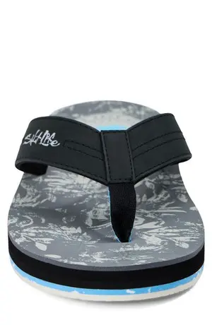 SALT LIFE Harbor Flip Flop - Black