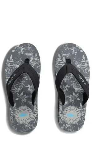 SALT LIFE Harbor Flip Flop - Black