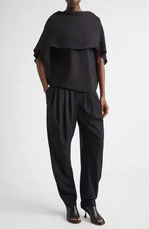 Michael Kors Pleated Barrel Leg Trousers