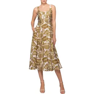 Melloday Square Neck Day Dresses