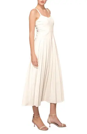 MELLODAY Pleated Sundress