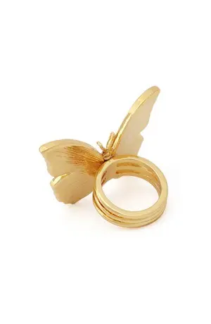 Kurt Geiger Butterfly Cocktail Ring