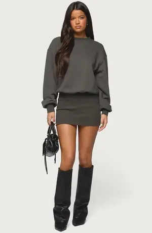 EDIKTED Long Sleeve Minidress