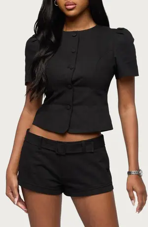 Edikted Cropped Shirts For Women