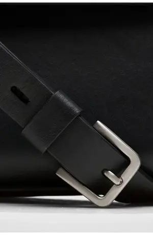 Écotorie Betty Leather Crossbody Bag - Black