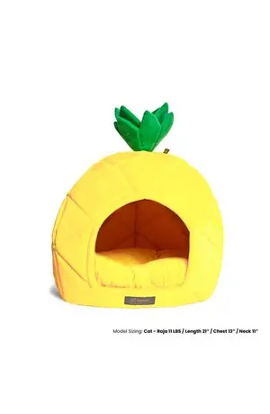 NANDOG PET GEAR Fun Collection Dog And Cat Bedpineapple Prive