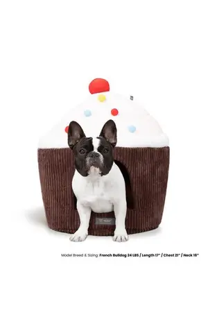 NANDOG PET GEAR Fun Collection Dog And Cat Bedcupcake Hut