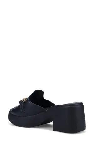 Ron White Gwyna Platform Slide Sandal - Onyx