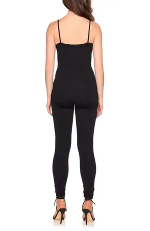 Susana Monaco String Jumpsuit - Black