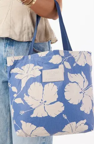 ALOHA COLLECTION Salina Reversible Water Resistant Tote
