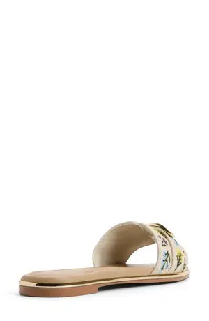 Aldo Darlina Floral Slide Sandal