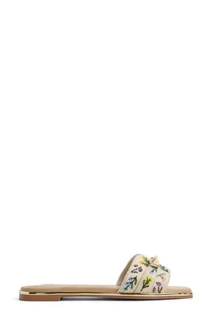 Aldo Darlina Floral Slide Sandal