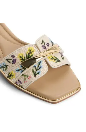 Aldo Darlina Floral Slide Sandal
