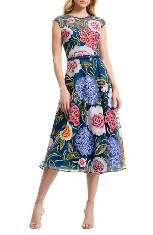 Dress The Population Belted Day Dresses
