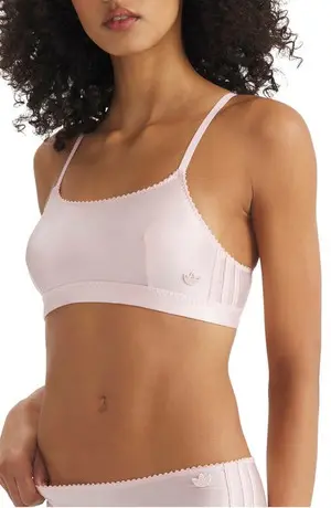 ADIDAS ORIGINALS Bandeau Bralette - Sandy Pink