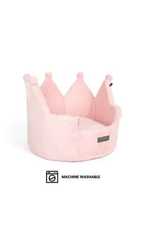 NANDOG PET GEAR Crown Dog Bed For Cats & Dogs