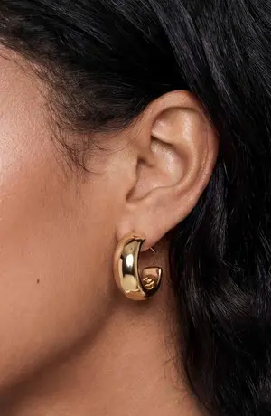 Ettika Set Of Hoop Earrings - Gold