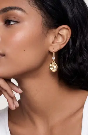 Ettika Circular Drop Earrings