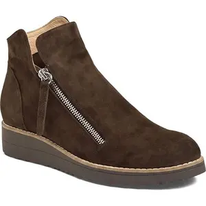 DJANGO AND JULIETTE Ohmy Double Zip High-top Sneakers - Choc Suede