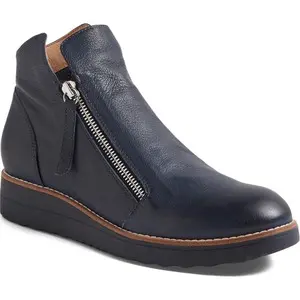 DJANGO AND JULIETTE Ohmy Double Zip High-top Sneakers - Navy/navy Sole Leather