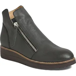 DJANGO AND JULIETTE Ohmy Double Zip High-top Sneakers - Olive Leather