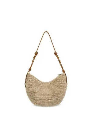 THE SAK Tess Hand-crocheted Shoulder Bag - Bamboo Static
