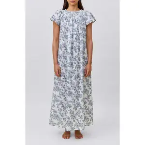 PAPINELLE Nostalgia Maxi Nightgown - White