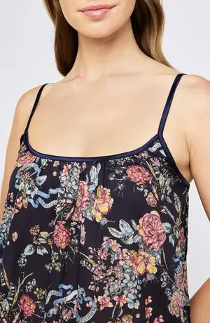 PAPINELLE Layla Floral Cotton Nightgown