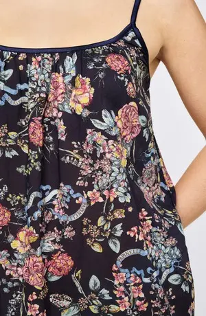 PAPINELLE Layla Floral Cotton Nightgown