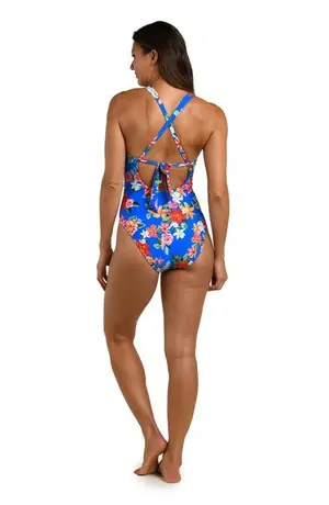 La Blanca Plunge One-piece Swimsuit