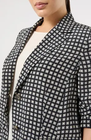 Marina Rinaldi Umano Silk Blazer