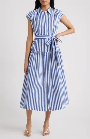 Julia Jordan Stripes Day Dresses For Women