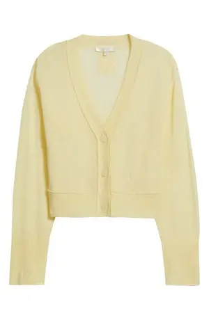 LoveShackFancy Lawrence Crop Cashmere Cardigan